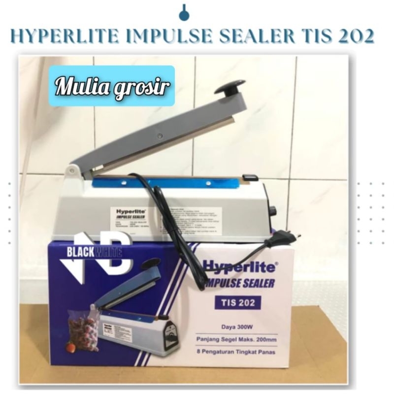 Jual Impulse Sealer 20cm Hyperlite Press Plastik | Shopee Indonesia