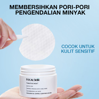 Jual Focalskin Acne Exfoliating Clear Pad 60 Pads | Shopee Indonesia