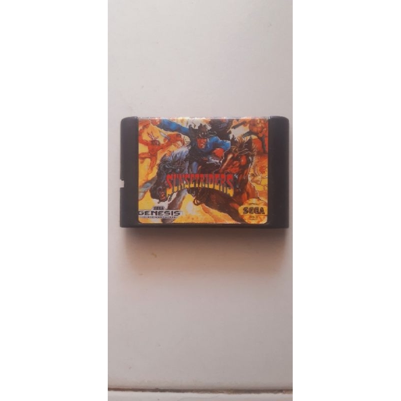 Jual kaset atau cartridge sega mega drive botleg SUNSET RIDERS | Shopee ...