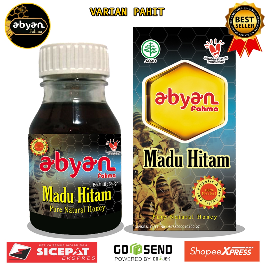 Jual Madu Hitam Pahit Abyan Plus Propolis dan doa syifa | Shopee Indonesia