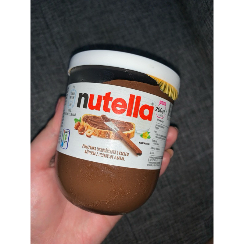Jual Nutella choco hazelnut original arab saudi size 200 gram | Shopee ...