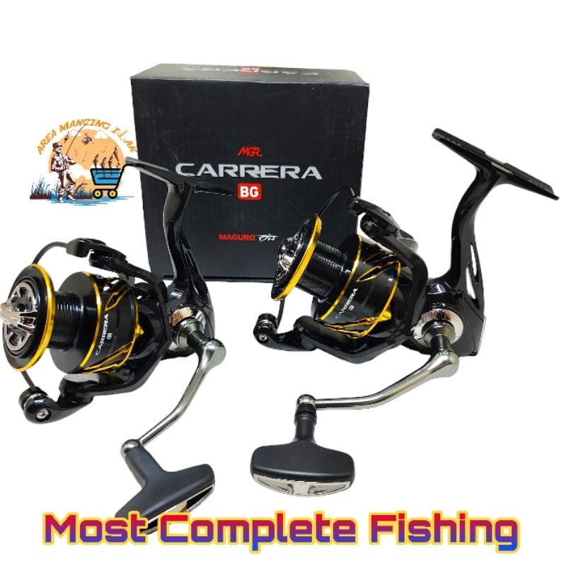 Jual Reel Maguro CARRERA BG - Black Gold | Shopee Indonesia