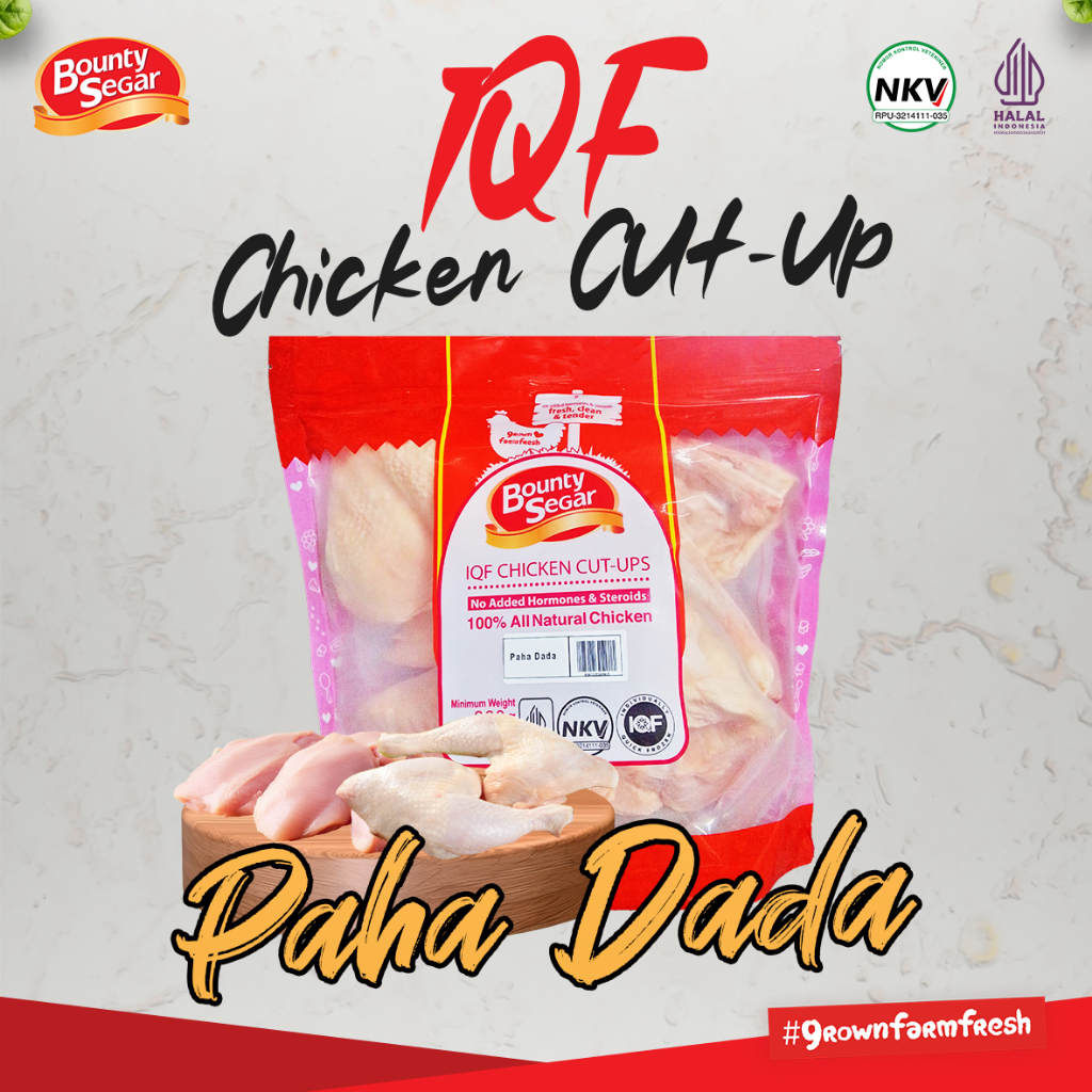 Jual Daging Paha Dada Ayam Beku IQF Frozen Chicken - Bounty Segar ...