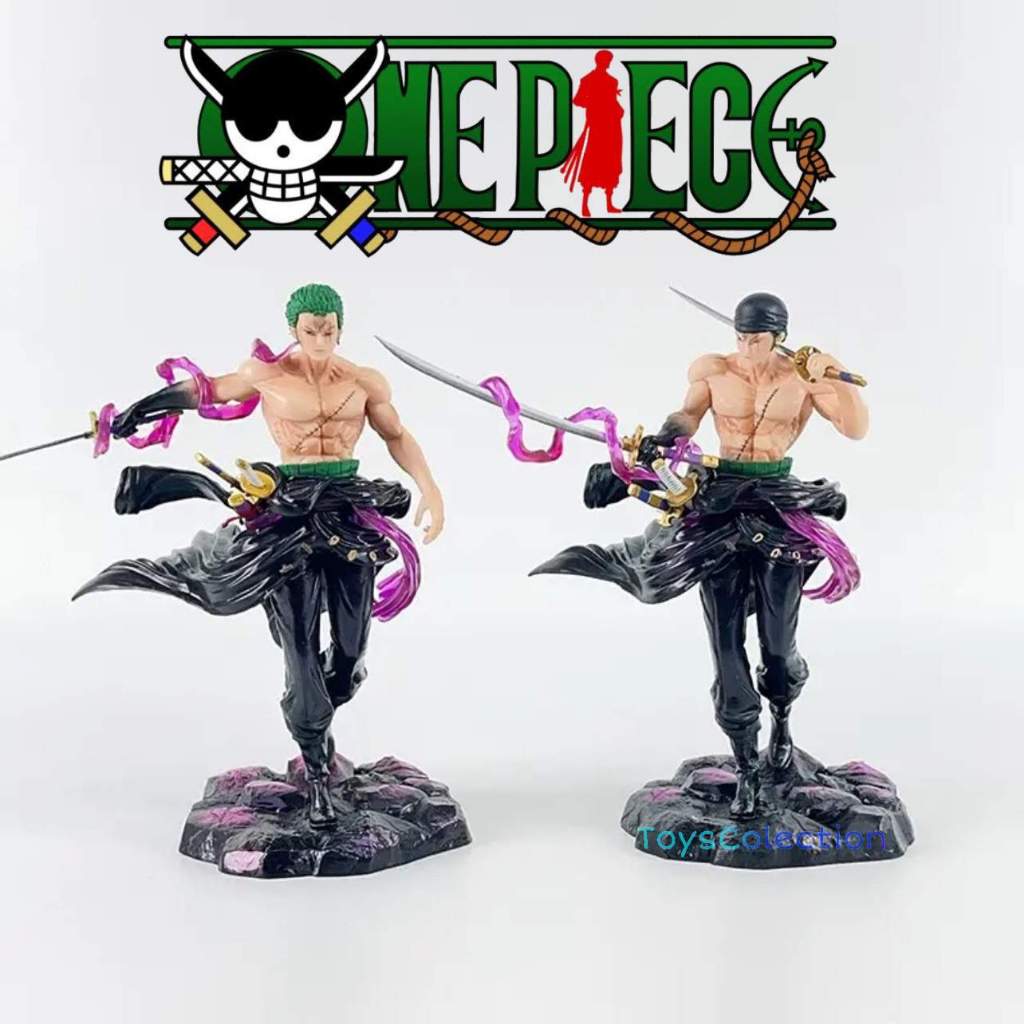 Jual ACTION FIGURE ONE PIECE RORONOA ZORO PIRATE HUNTER ENMA AURA ...
