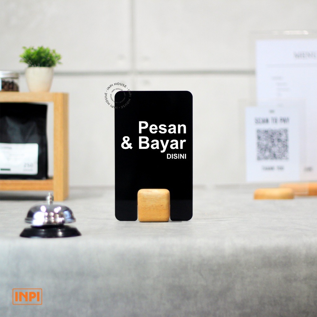 Jual Sign Pesan dan Bayar Disini Kayu Akrilik Portrait - INPI House ...