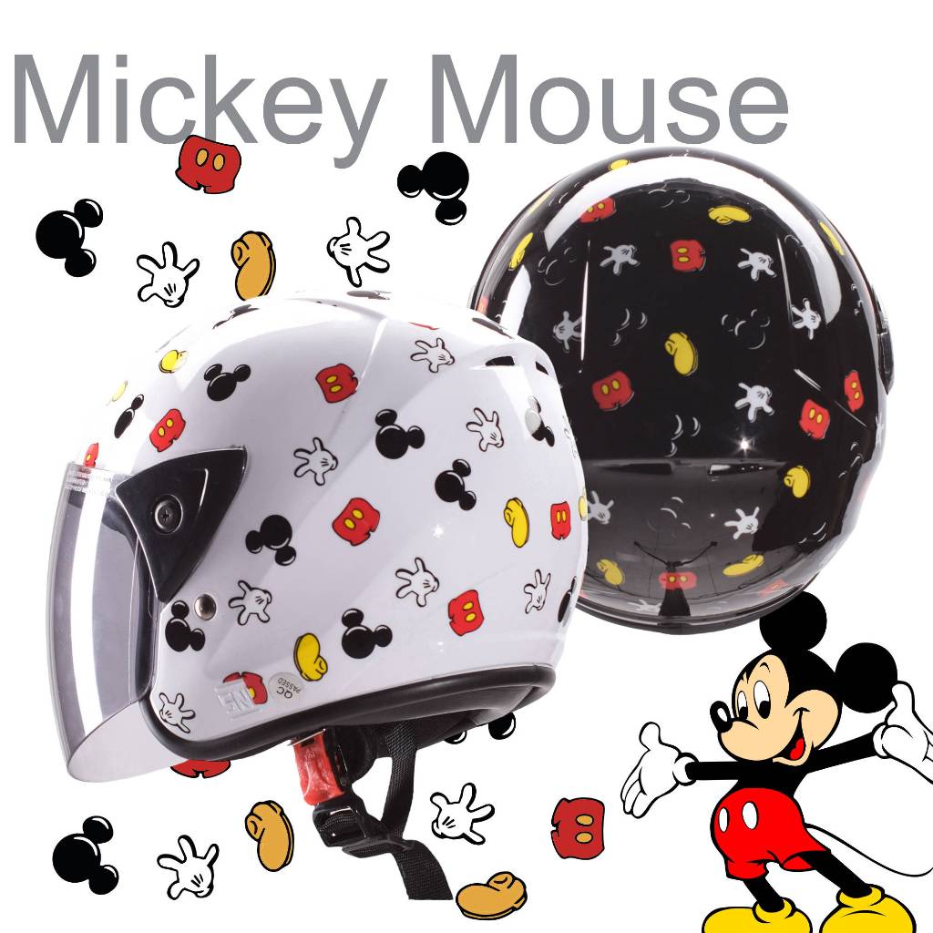 Jual Helm Anak Lucu Motif Mickey Mouse untuk Usia 2 hingga 7 Tahun ...