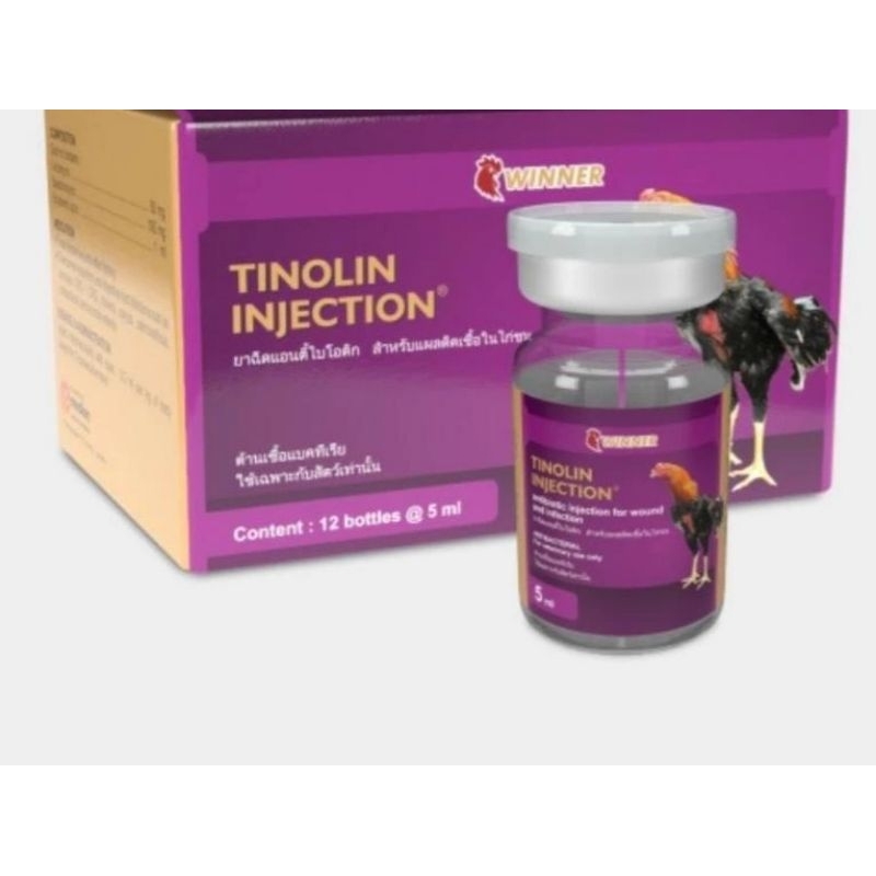 Jual SEBOTOL tinolin injeksi obat suntik ayam luka muka bengkak infeksi ...