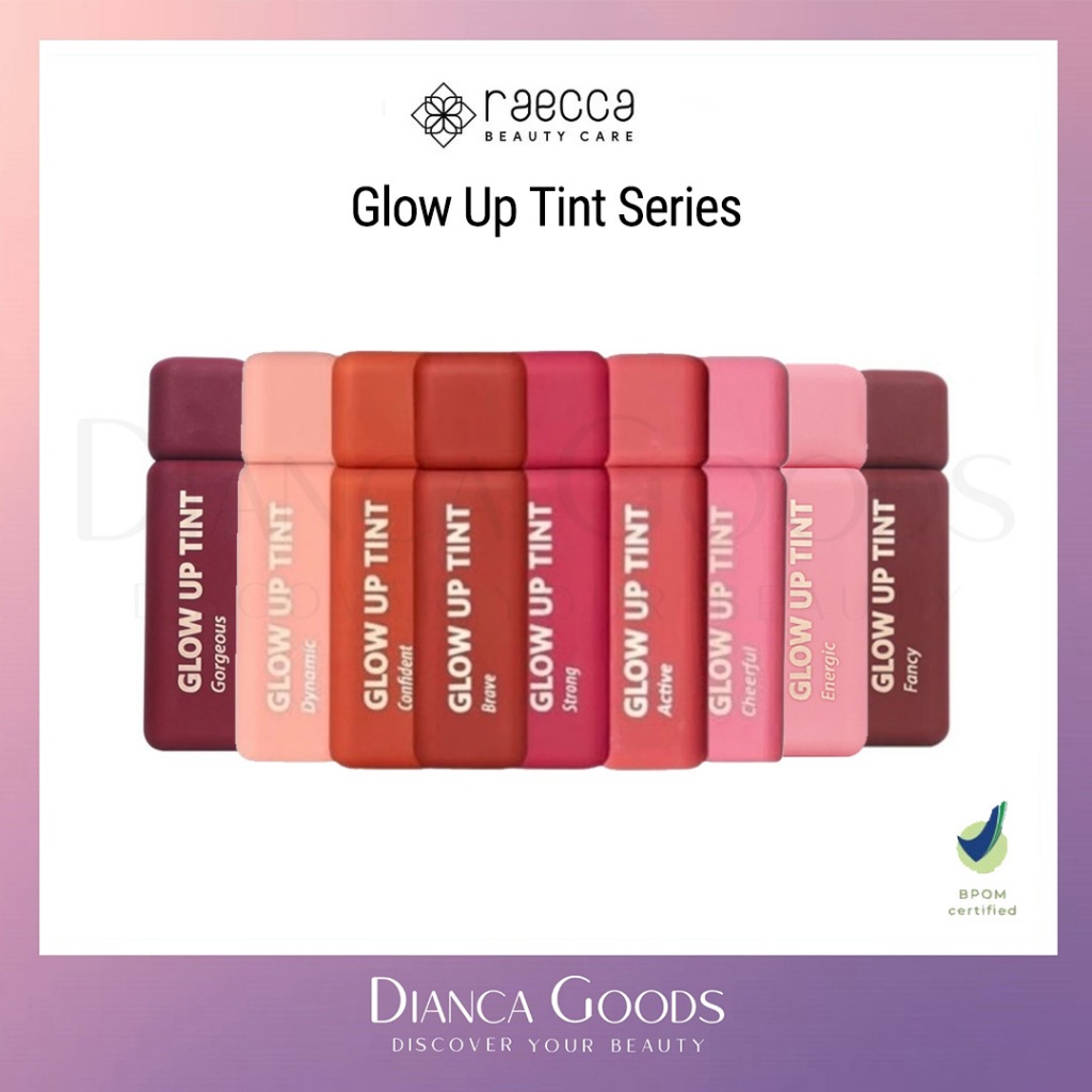 Jual RAECCA Glow Up Tint Series | Brave / Strong / Confident / Active ...
