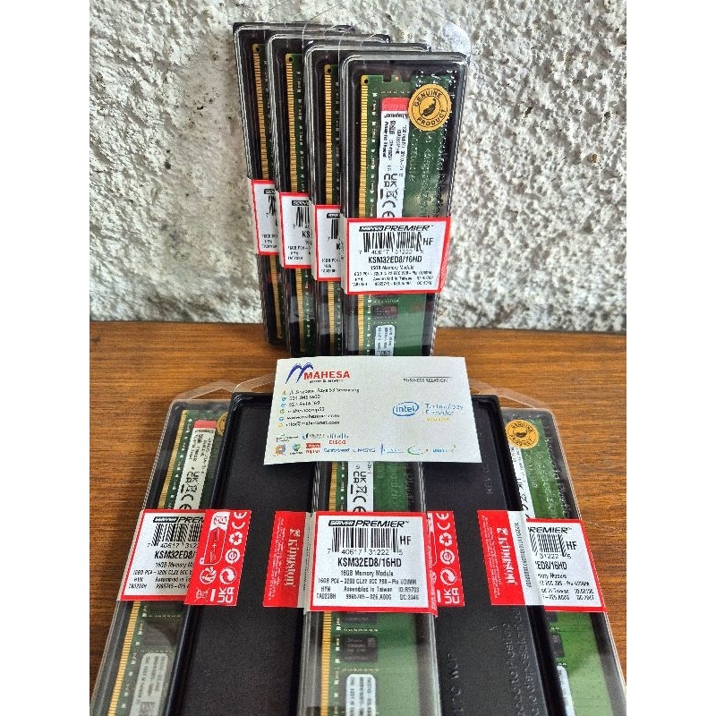 Jual RAM ECC 16GB DDR4 PC3200 Kingston Memory Server ECC UDIMM Pc4 ...