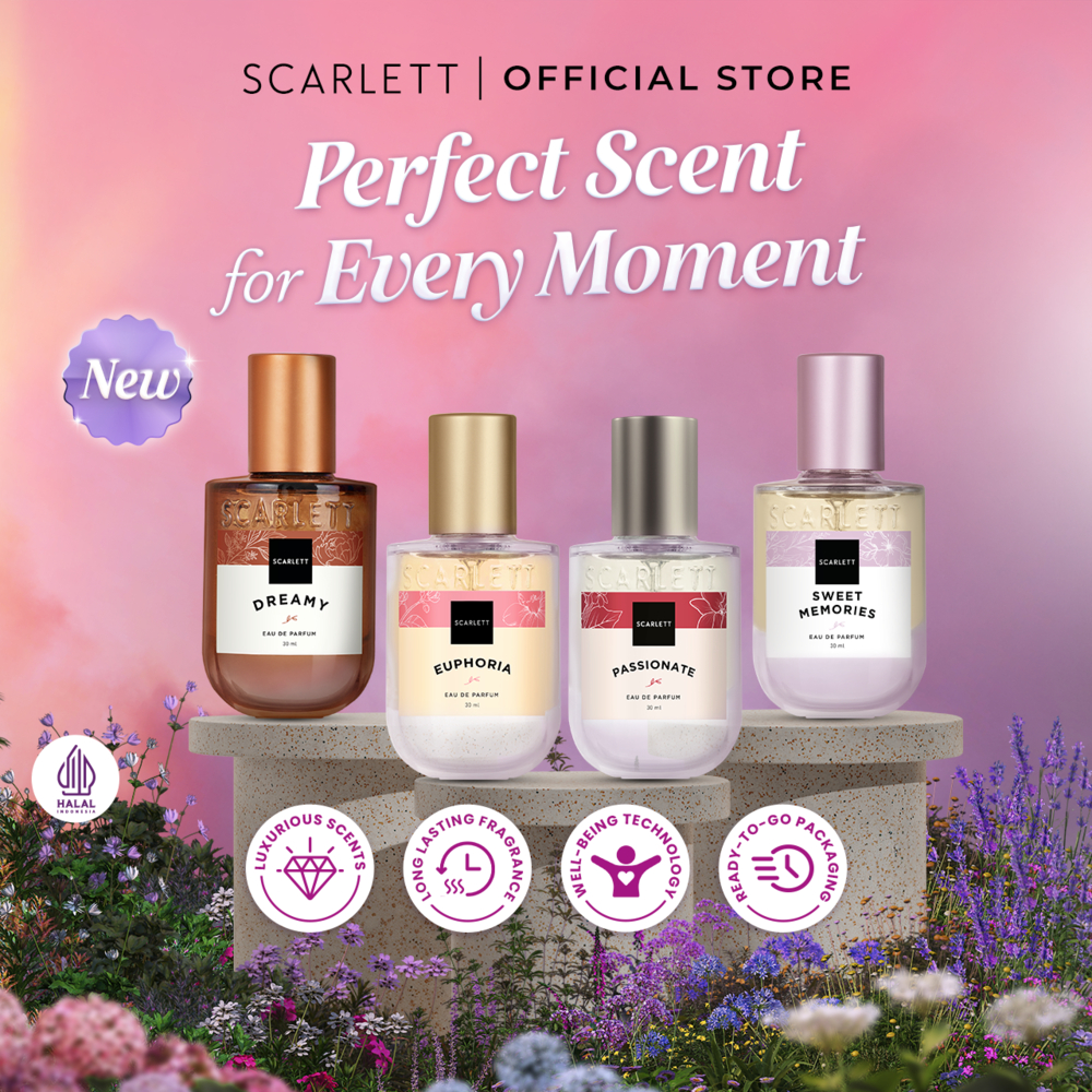 Jual Scarlett Whitening Eau De Parfum Bundling | Shopee Indonesia