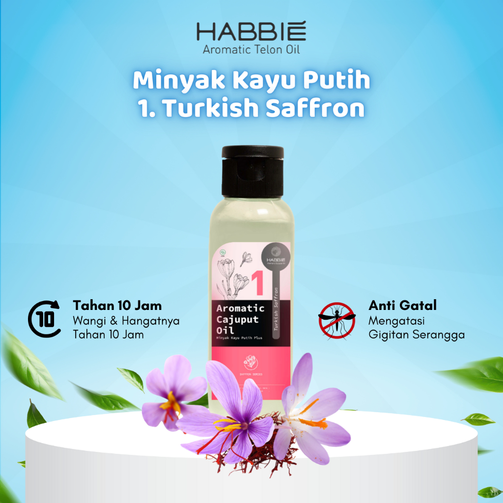Jual Habbie Aromatic Cajuput Oil Minyak Kayu Putih - No. 1 Turkish ...