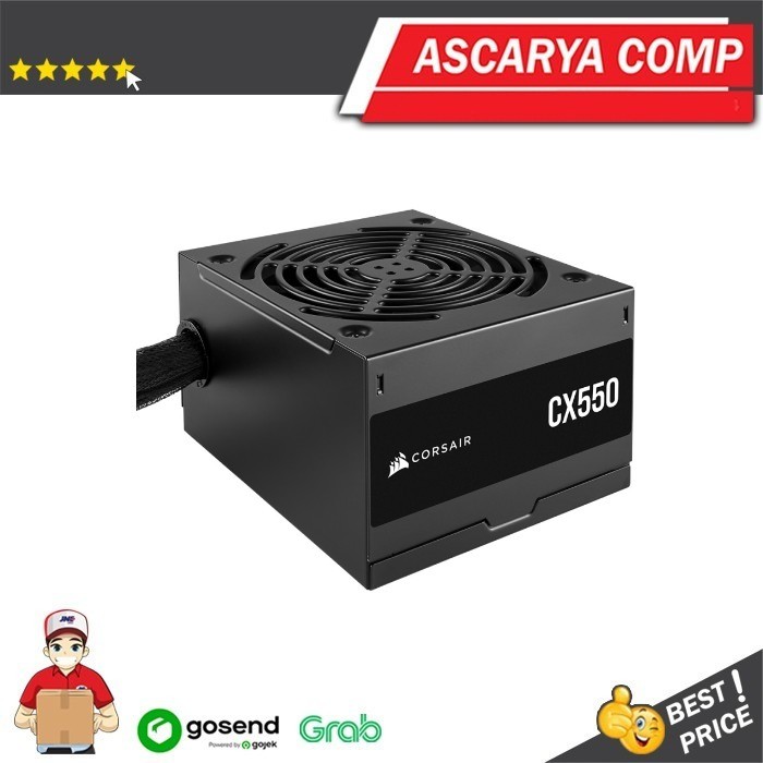 Jual CORSAIR CX Series CX550 – 550 Watt 80 PLUS Bronze ATX Power Supply | Shopee Indonesia