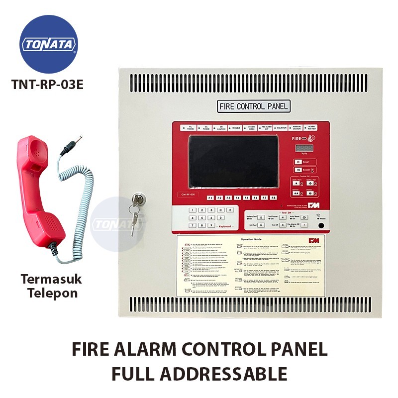 Jual Fire Alarm Control Panel Full Addressable Tonata CM / MCFA ...