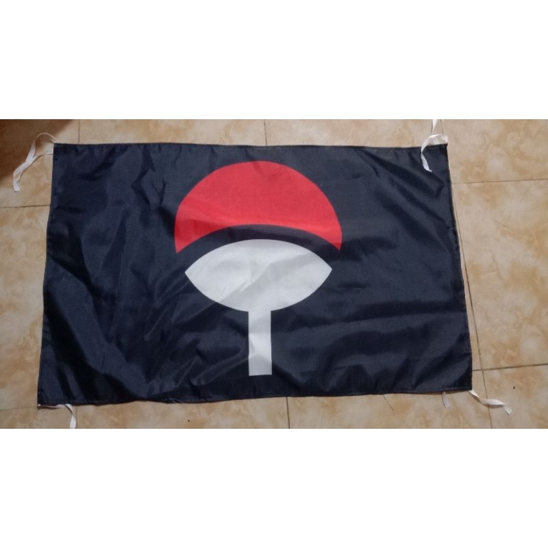 Jual BENDERA [READY] KONOHA AKATSUKI SENJU UCIHA UZUMAKI NARUTO 90X60 ...