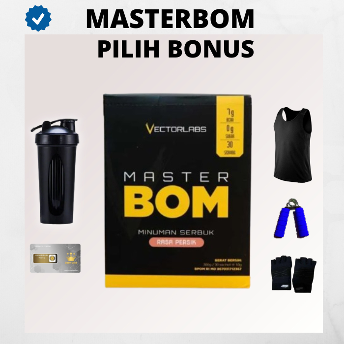 Jual Vectorlabs Master BOM Kemasan Box isi 30 Sachet BCAA protein Premium Shopping | Shopee ...