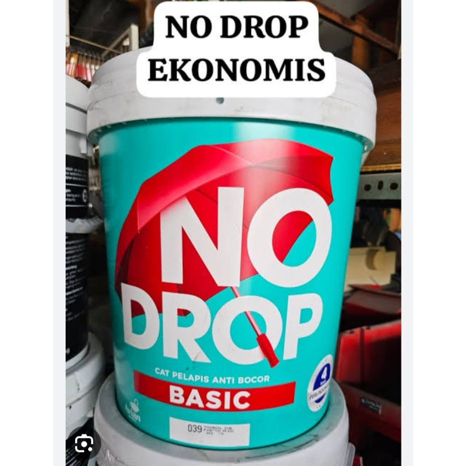 Jual No Drop basic cat pelapis anti bocor 20 kg | Shopee Indonesia