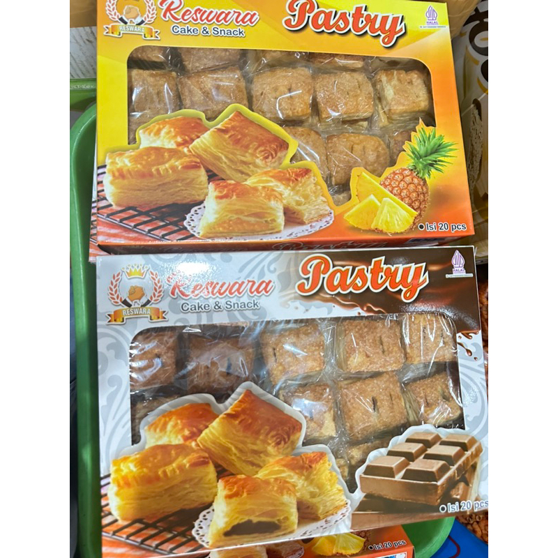 Jual PASTRY RASA COKLAT & NANAS isi 20pcs | Shopee Indonesia
