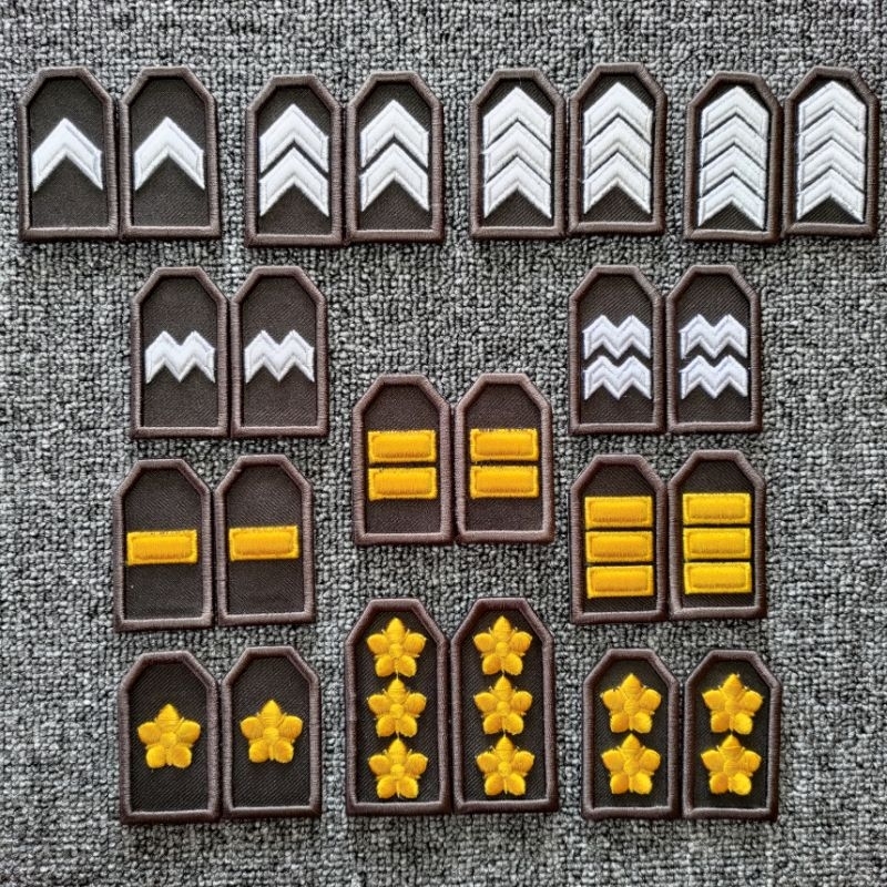 Jual Pangkat Polri Timbul bripda briptu brigadir bripka aipda aiptu ...