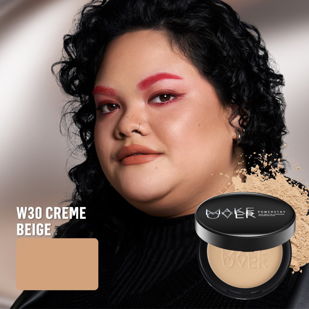 Jual MAKE OVER Powerstay 24H Matte Powder Foundation - Bedak padat ...