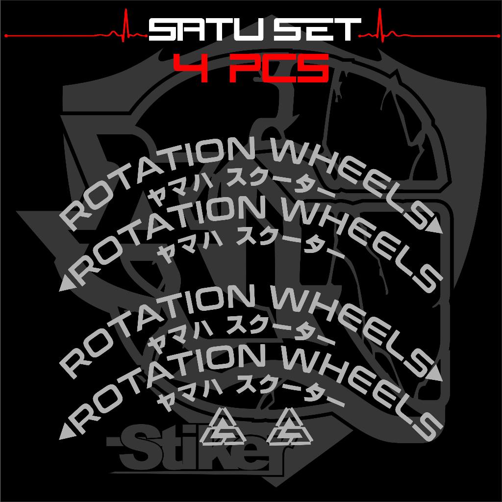 Jual STICKER CUTTING/402b/WHEEL DOP RING 12 INCI/STIKER WHEEL DOP RING ...