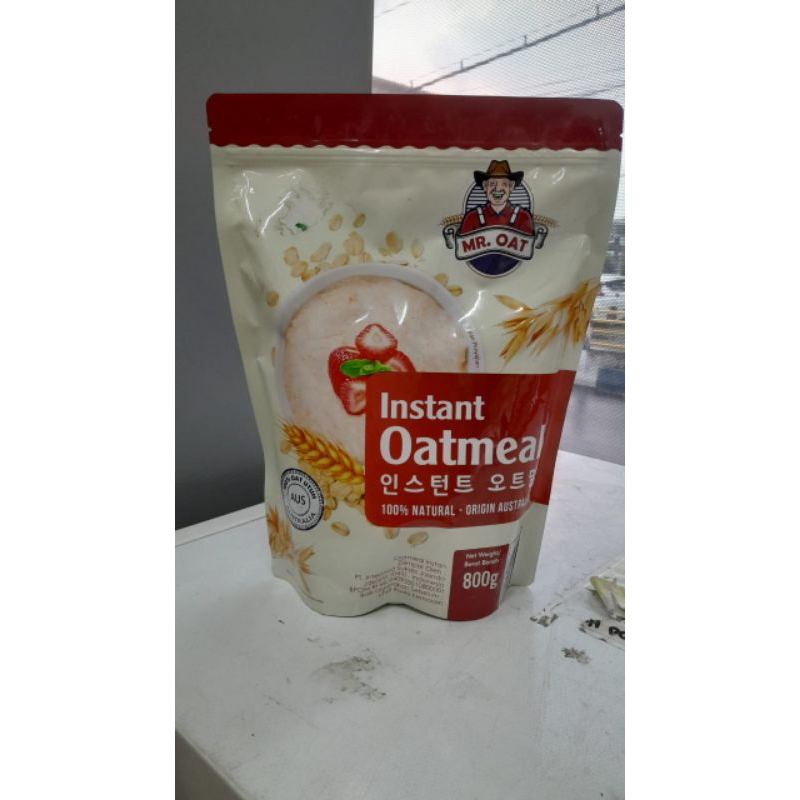 Jual MR OAT INSTAN OATMEAL 800g | Shopee Indonesia