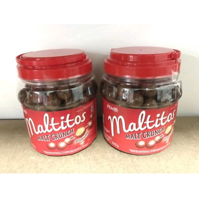 Jual Delfi Maltitos Malt Crunch Jar 325gram | Shopee Indonesia