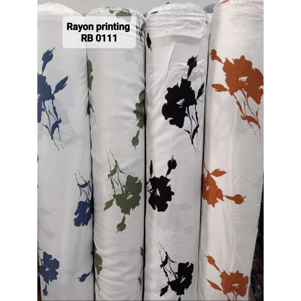 Jual OWNERTEX - Kain Meteran RAYON PRINTING / RAYON MOTIF Premium (per ...