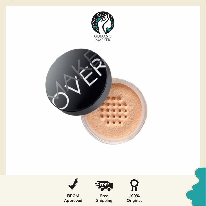 Jual MAKE OVER Silky Smooth Translucent Powder - Bedak Tabur | Shopee ...