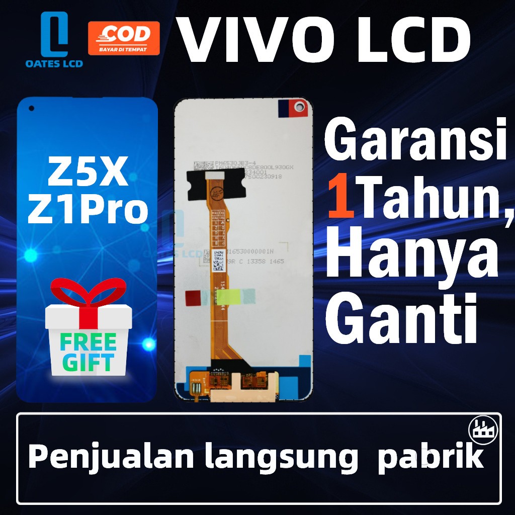 Jual LCD VIVO Z1 PRO / VIVO Z5X /VIVO 1918 UNIVERSAL FULLSET Touchscreen ORI LAYAR HP OG Crown ...