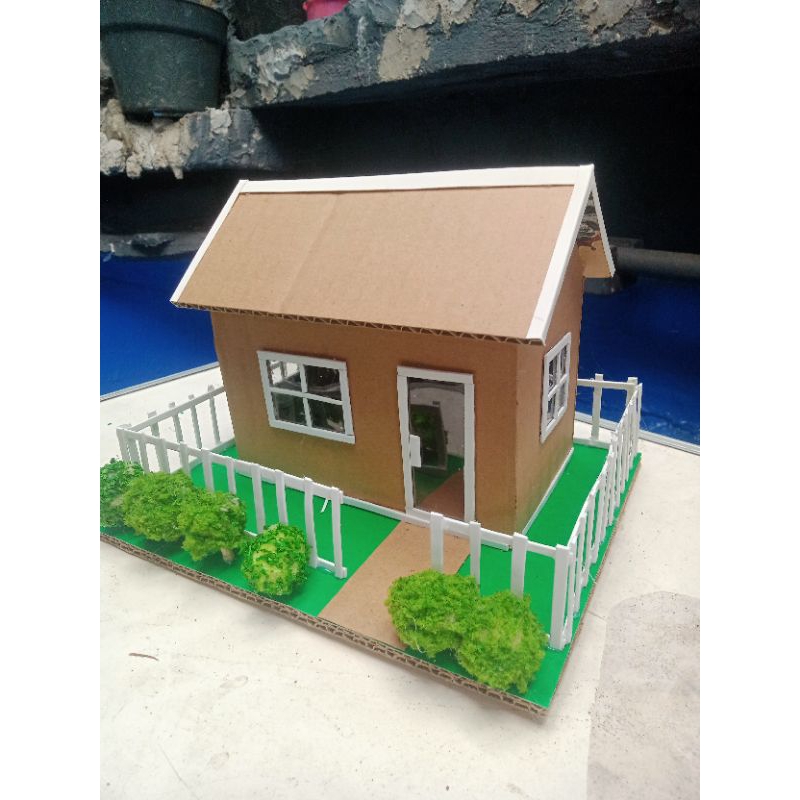 Jual miniatur rumah dari kardus | Shopee Indonesia