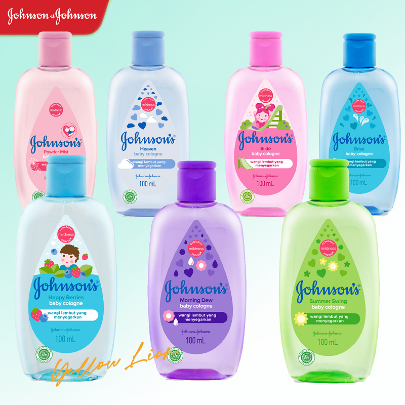 Jual Johnson's Baby Cologne (100 ML) / Parfum Bayi (Happy Berries ...