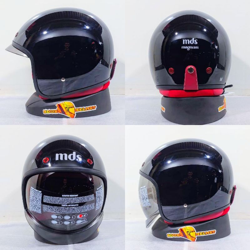 Jual Helm mds magnum | MDS Retro | Shopee Indonesia