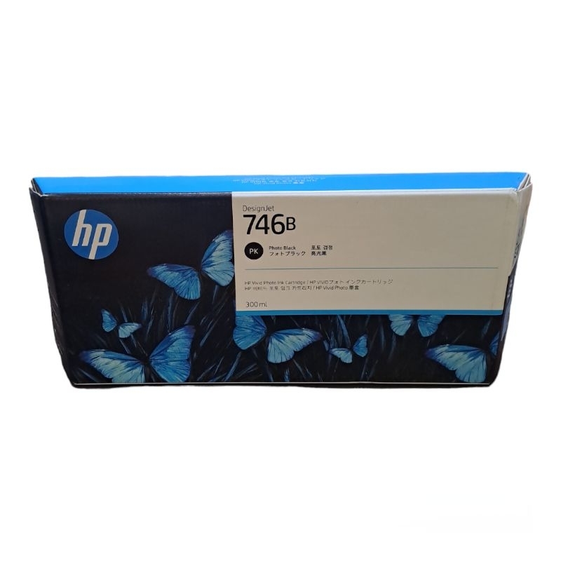 Jual Tinta plotter hp designjet 746 photo black original 300ml | Shopee ...