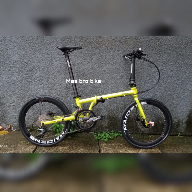 Jual sepeda lipat fnhon gust 22 inc 451 discbrake new rakit 2x10 speed ...