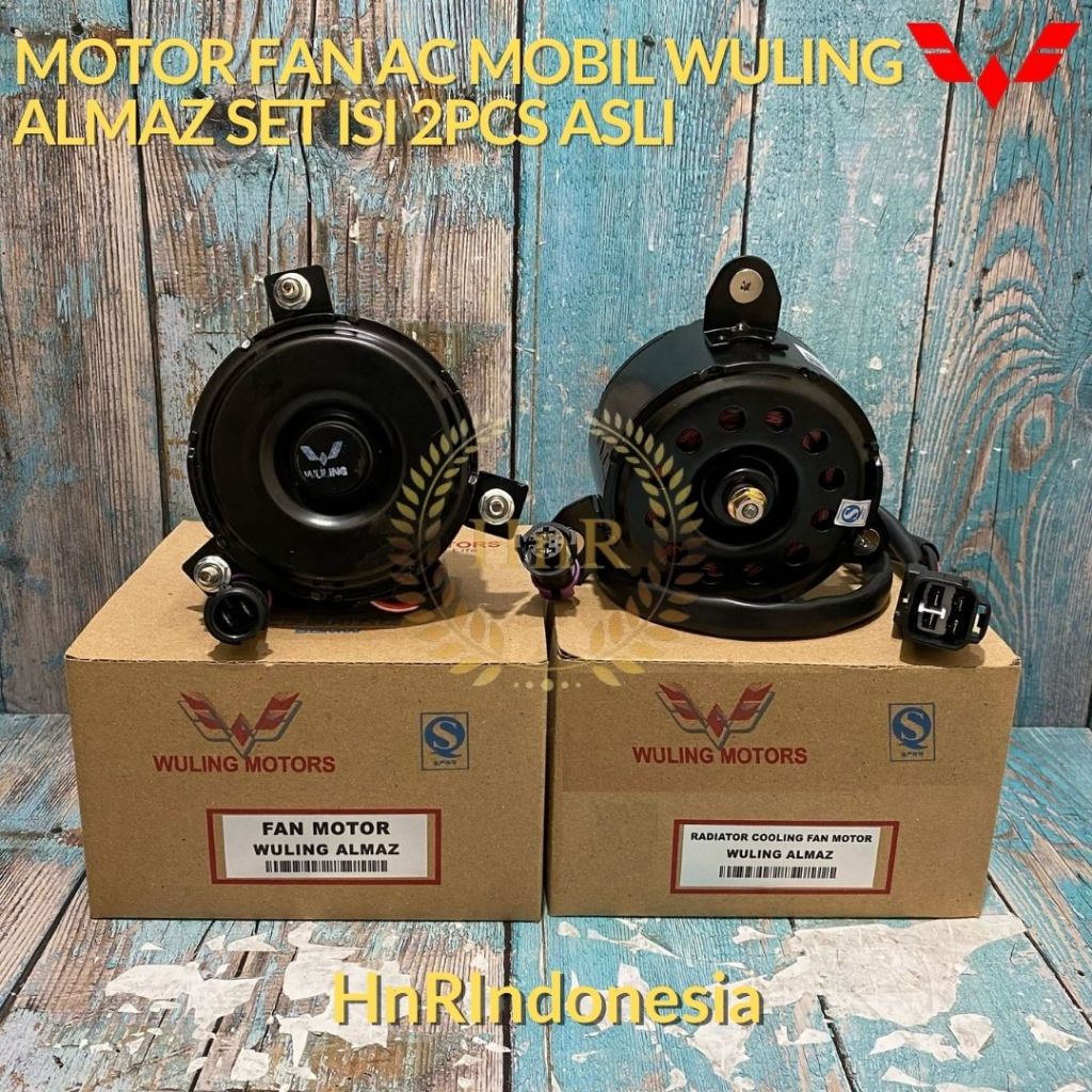 Jual Motor Fan Radiator AC Mobil Wuling Almaz ASLI | Shopee Indonesia
