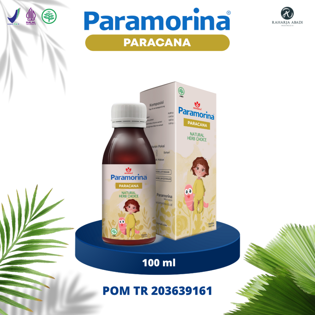 Jual Paramorina Paracana - Vitamin Madu Herbal Anak Meringankan Gejala ...