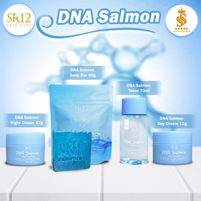Jual PAKET DNA SALMON SR12 PAKET PERAWATAN DNA SALMON PERAWATAN WAJAH | Shopee Indonesia
