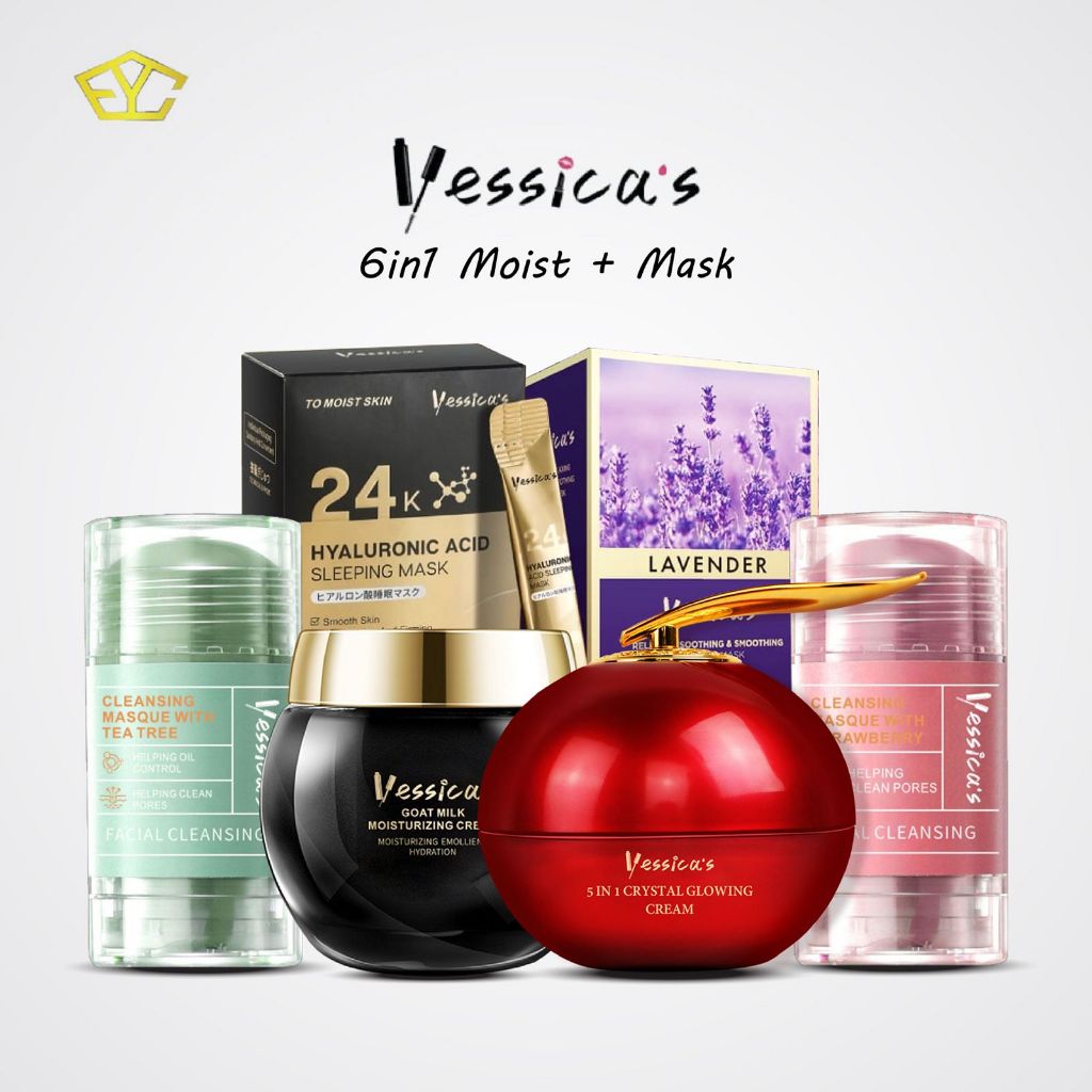Jual FYC - Glow Series 4IN1, 5IN1 & 6IN1 Yessica's Skincare Moisturizer ...