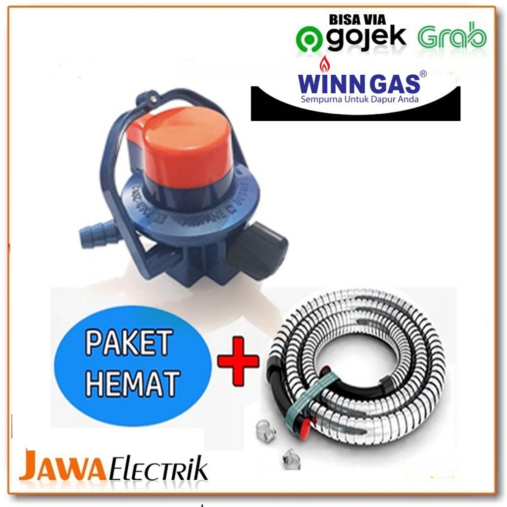Jual Regulator Gas Winn Gas W 900m/Winn Gas W900 Regulator Dengan ...