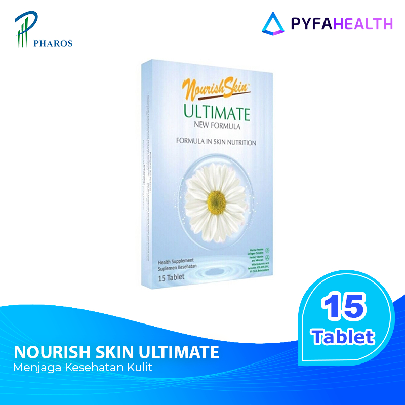Jual Nourish Skin Ultimate Menjaga Kesehatan Kulit (15 Tablet) | Shopee ...