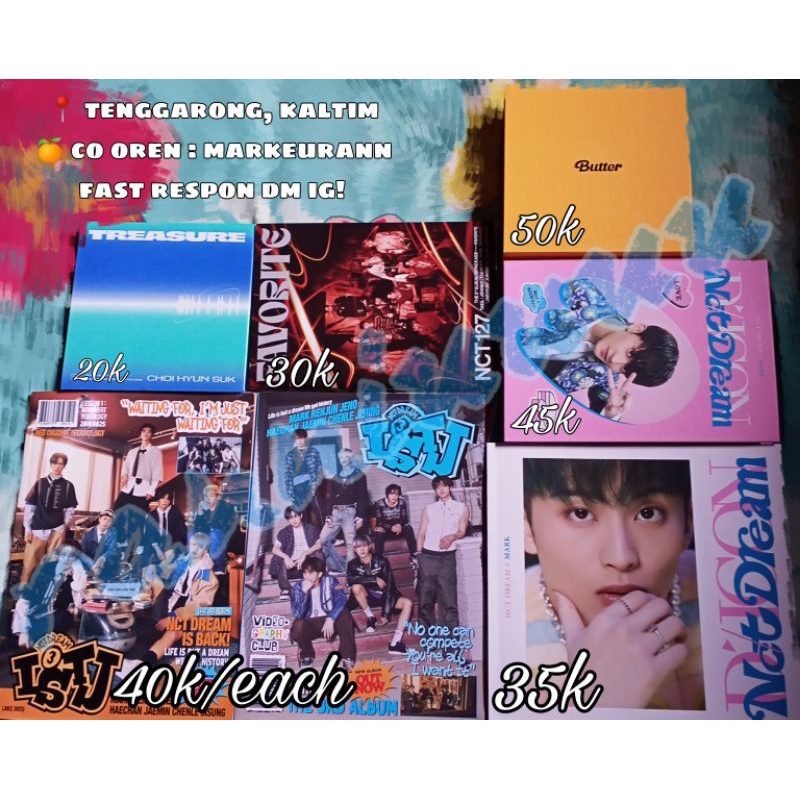 Jual ALBUM ONLY BTS NCT TREASURE | Shopee Indonesia
