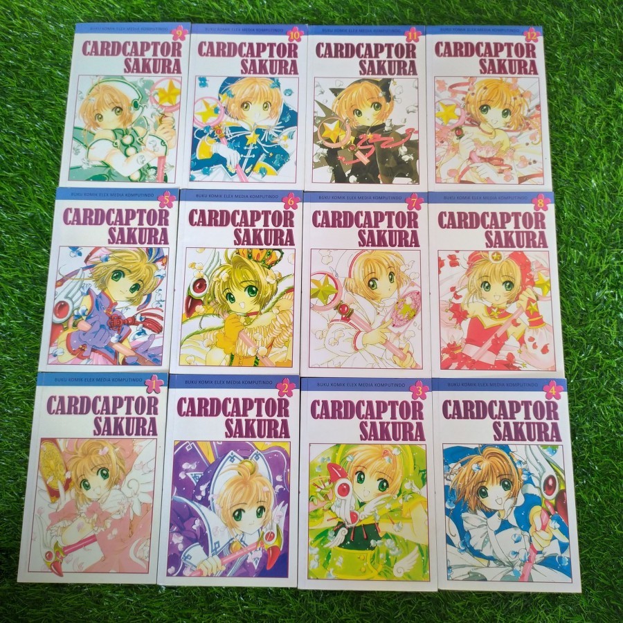 Jual Komik Cardcaptor Sakura Volume 1-12 (Tamat) by CLAMP Komplit Set [Komik Full Set] | Shopee ...