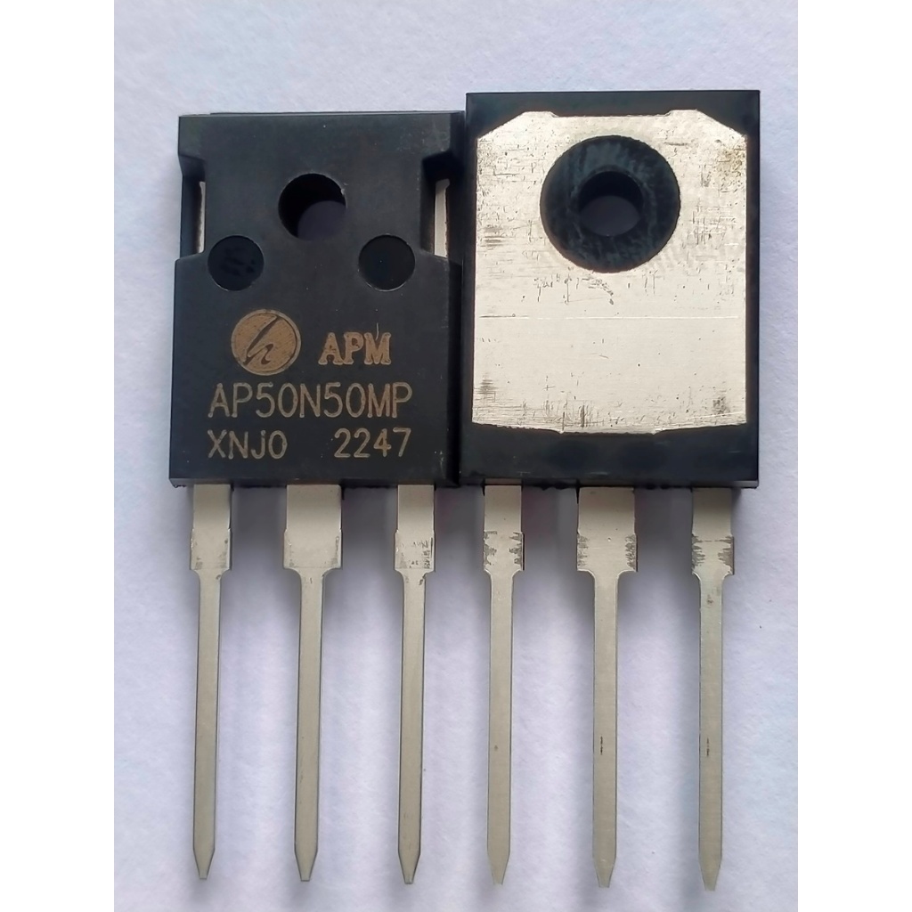 Jual Mosfet FET N channel AP50N50MP original 50A 500V SMPS inverter high frekuensi PFC UPS TO ...