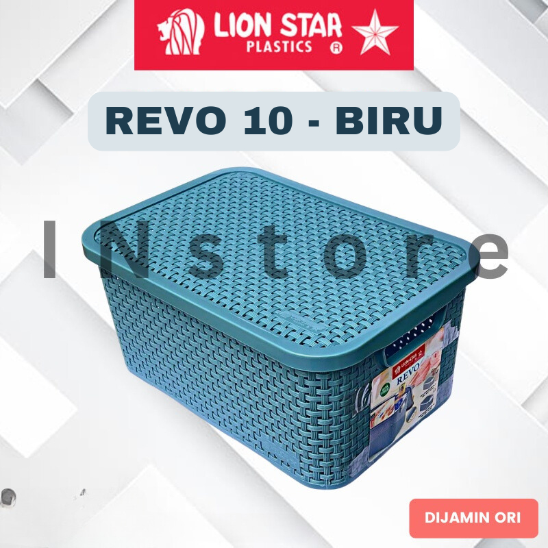 Jual Lion Star - Revo Storage Box - Keranjang + Tutup | Shopee Indonesia