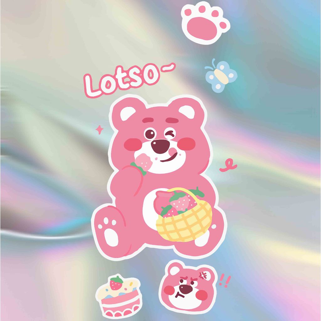 Jual SABLON STICKER DTF UKURAN 14CM TEMA LOTSO V4 | Shopee Indonesia