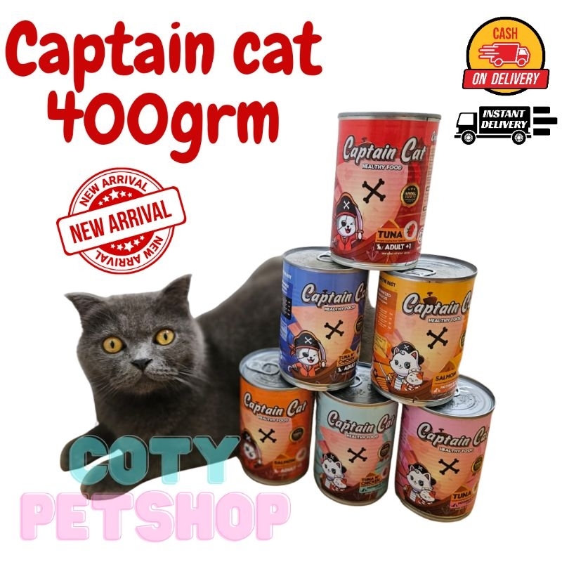 Jual Captain cat kaleng 400g | Shopee Indonesia
