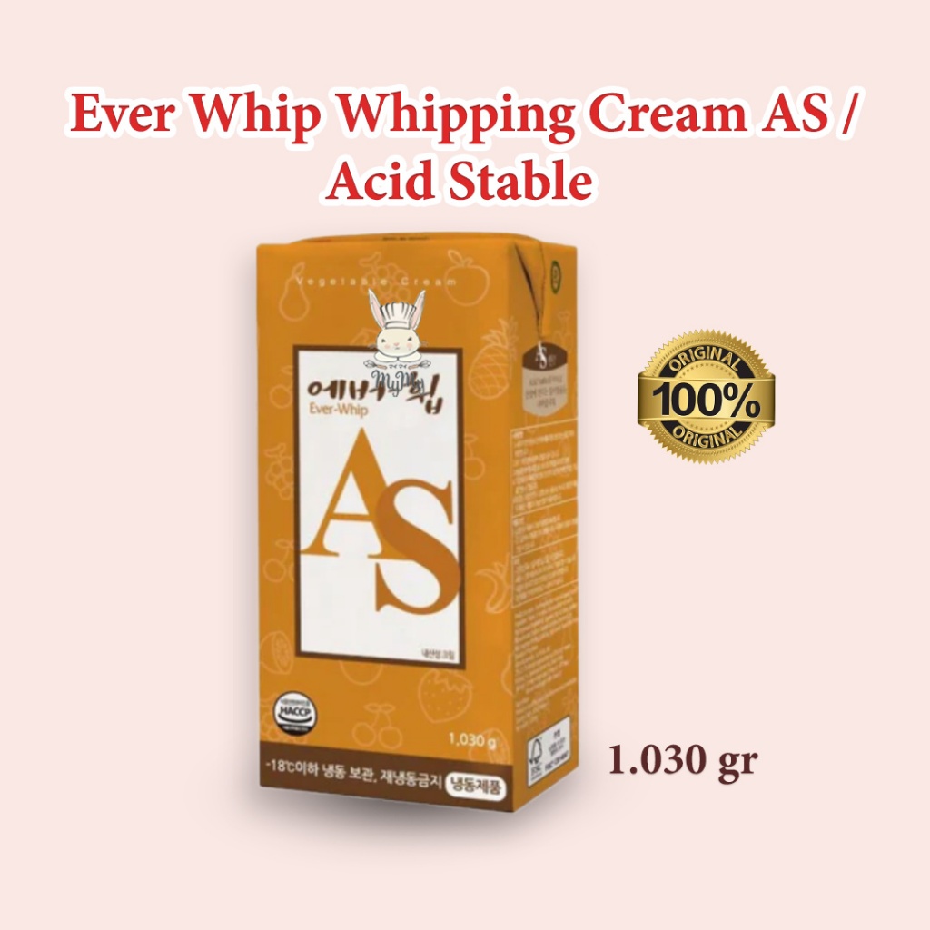 Jual Ever Whip Whipping Cream AS / Acid Stable 1Lt | Shopee Indonesia
