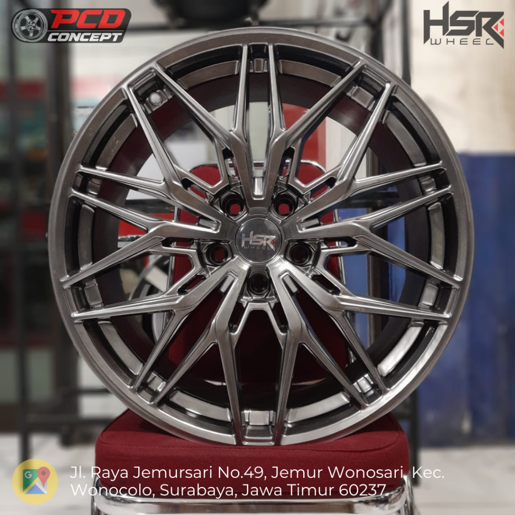 Jual VELG CIVIC TYP-R 2023 VELG MOBIL HSR NAIN 5081X HSR R19X85 H5X114,3 ET40 HB BUAT HR-V MAZDA ...