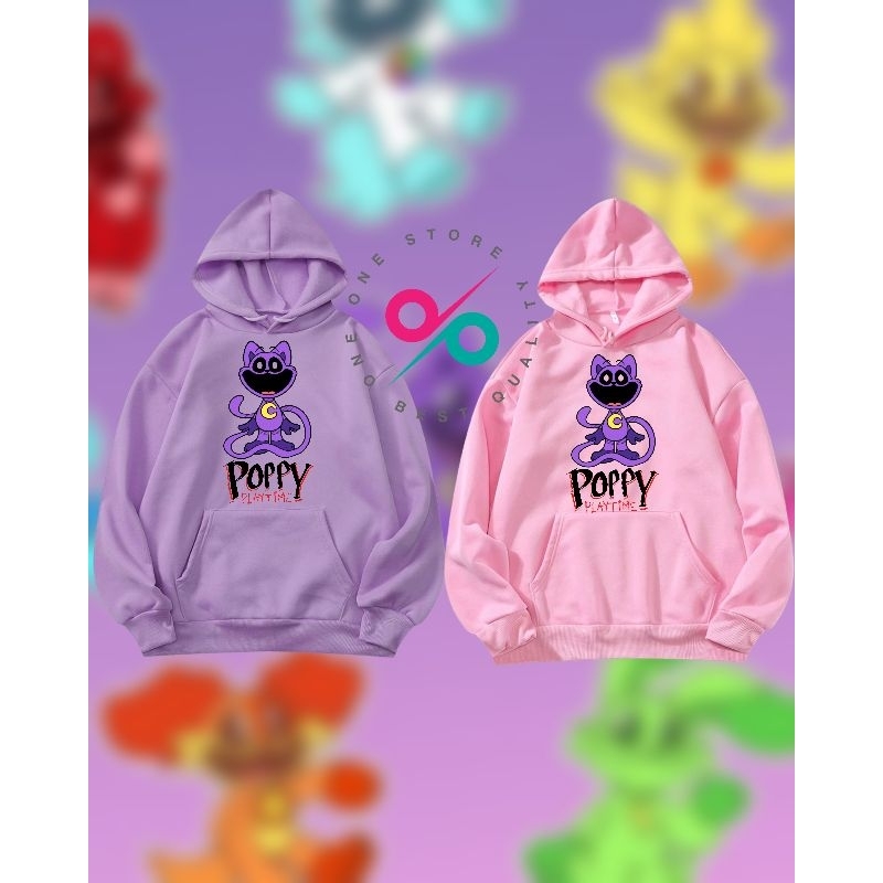 Jual Jaket Hoodie Anak Catnap Poppy Playtime / Hoodie Anak Catnap Poppy ...