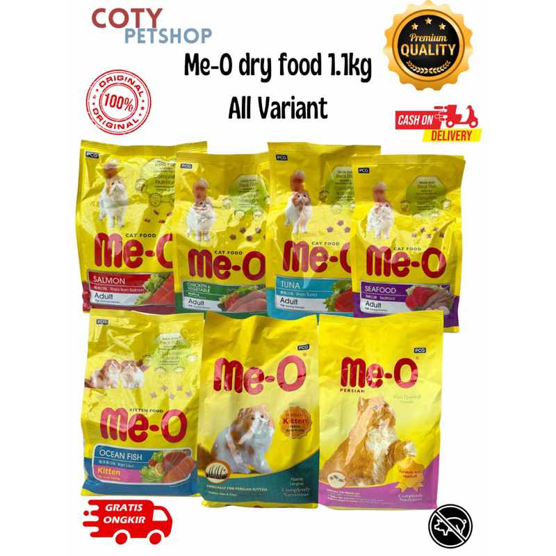 Jual Pakan Kucing Meo DRY FOOD CAT 1,1kg ALL VARIANT | Shopee Indonesia